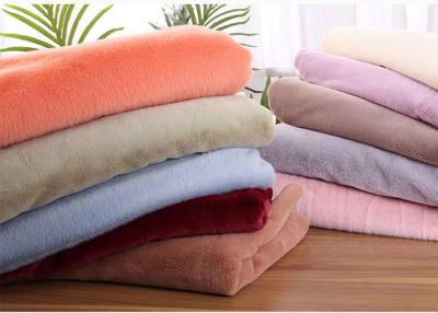 China Super Soft Faux Rabbit Fur Fabric 300gsm 150cm Wide for Toys Blankets Bags for sale