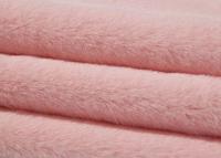 China Super Soft Faux Rabbit Fur Fabric 300gsm 150cm Wide for Toys Blankets Bags for sale