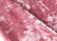 China Sofa Crushed Upholstery Polyester Velvet Fabric Tear Resistant for sale
