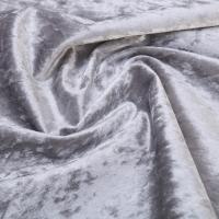 China Diamond Design Ice Crushed Shiny Polyester Velvet Fabric 58-60 Inch 180GSM for Dress for sale