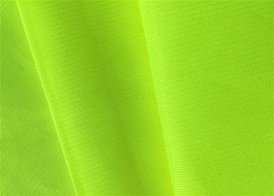 China Textile Stretch Fluorescent Fabric 100% Polyester For Clothing for sale