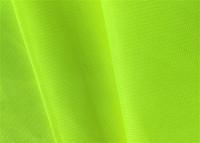China 100% Polyester Fluorescent Fabric 120GSM High Visibility for Safety Jacket 58/60 Inch for sale