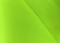 China 100% Polyester Fluorescent Fabric 120GSM High Visibility for Safety Jacket 58/60 Inch for sale