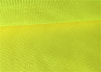 China 100% Polyester Fluorescent Fabric 120GSM High Visibility for Safety Jacket 58/60 Inch for sale