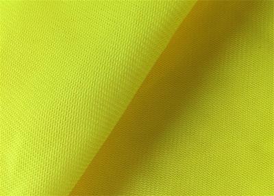 China High Visibility Fluorescent Stretch Polyester Fabric 180GSM 58/60 for Safety Jacket for sale