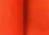 China High Visibility Fluorescent Mesh Fabric 150gsm 150cm 100% Polyester for Safety Vests for sale