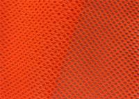 China High Visibility Fluorescent Mesh Fabric 150gsm 150cm 100% Polyester for Safety Vests for sale