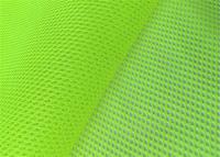 China Recycled Polyester Mesh Fluorescent Material Fabric For Traffic Police Uniform for sale