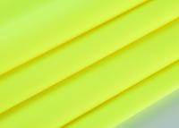 China Bright Fluorescent Yellow Reflective Fabric For Police Uniform for sale