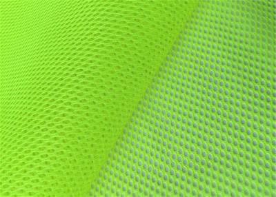 China Polyester Mesh Fluorescent Material Fabric Bird Eyes Recycled For Uniform for sale