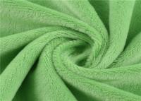 China Super Soft Velboa Plush Fabric Solid Colour 220gsm 0.5 - 4mm for sale