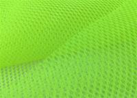 China 100% Polyester Fluorescent Warp Knitted Mesh Fabric For Uniform for sale