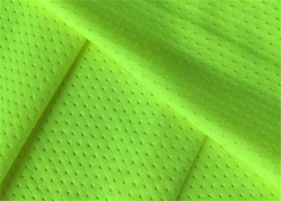 China Uniform Workwear Fluorescent Fabric Warp Knitted Mesh Plain for sale
