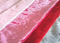 China Shiny Polyester Velvet Upholstery Knitting Breathable For Dress for sale