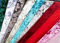 China Shiny Polyester Velvet Upholstery Knitting Breathable For Dress for sale