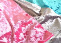 China Ice Korea Polyester Spandex Velvet Fabric 150cm Width 220gsm Knitting Shiny for Dress for sale