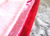 China Customize Crushed ice Polyester Spandex Velvet Fabric Knitting For Dress for sale