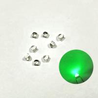 China Green Color SMD 3528 LED Diode 520-530nm 10000-13000mcd Ball Head Water Clear 30deg 70mW for sale