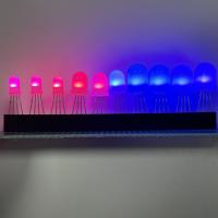 China 10mm Addressable LED Diode GRBW Pixel LED Beads SK6812 Integrated Diffused Round Head for sale