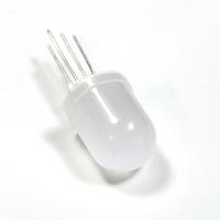 China 10mm Addressable LED Diode GRBW Pixel LED Beads SK6812 Integrated Diffused Round Head for sale