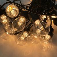 China 12v 5 - 8W 2700K Warm White 15m LED String Light Christmas Decorative Festival Vintage Edison Bulbs Light String for sale