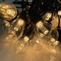 China 12v 5 - 8W 2700K Warm White 15m LED String Light Christmas Decorative Festival Vintage Edison Bulbs Light String for sale