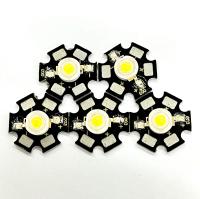 China Star Board Convex 1W 3000K 3200K With Pad 3.1-3.3v High Power SMD LED Warm White Emitting Color for sale