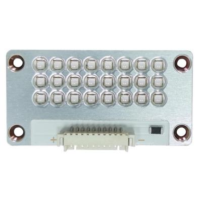 China UV Diode 43x22mm 60W 380nm 410nm 60deg 11-13W/cm2 COB UVA Module For Photolithography for sale