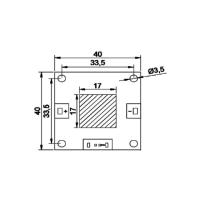 China 40*40mm 365nm 186W 14-16W/Cm2 Copper Substrate COB UV Module For UV Inspection 3D Printer for sale