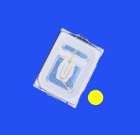 China SMD LED Diode SMD2016 2.0x1.6mm Yellow Color 590-595nm 2-4LM 120deg Clear Lens for sale