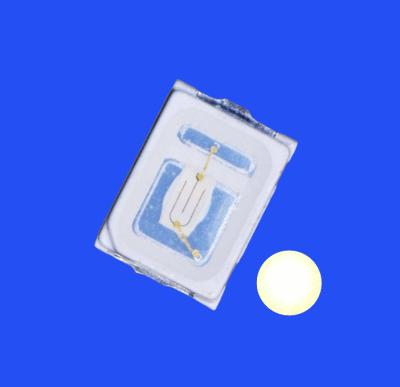 China SMD LED Diode 0.5W SMD2016 2.0x1.6mm Warm White Color 2800-3200K 55-60LM 120deg PCT Bracket LED Chip for sale