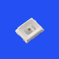 China SMD2835 2.8x3.5mm Yellow Color 590-595nm 2-4LM 120deg Transparent Lens PCT Bracket Diode Light for sale