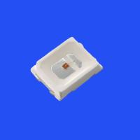 China SMD2835 2.8x3.5mm Red Color 620-625nm 3-5LM 120deg Transparent Lens PCT Bracket Diode Light for sale