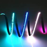 China SMD 5050 HD107S DC 5V 144LED / M  43W Dream Color Addressable Digital RGB Flexible LED Light Strips for sale