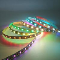 China SMD 5050 SK6812 RGBW DC 5V 300LED 60LED / M  18W/M Dream Color Addressable Flexible LED Light Strips for sale