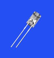 China 5mm 1.0Hz 1/2 Duty Cycle Red Color 620nm 600-1200mcd 90deg Capacitor Zener Integrated Flangeless Concave LED for sale