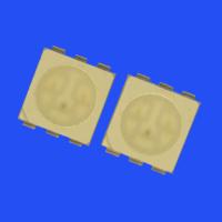 China 5050 RGB LED Diode 5.0x5.0mm Super Bright 120 Deg 6 Pin Diffused Lens 0.3W SMD Chip for sale