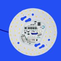 China 120V 18W 3000-6000K SCR Triac Dimmable Round Aluminium SMD 2835 LED PCB Ceiling Lamp Module for sale