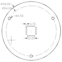 China Customized 4 Modes Low Voltage DC12V 3W 5W DOB LED Module For Led Beacon Lamp Truck Forklift Warning Lights for sale