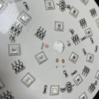 China Customized 5050 RGB LED Modules PCB Board 12V 24V 23W 24W Aluminum Multi Color For Swimming Pool for sale