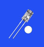 China 5mm 1.0Hz 1/2 Duty Cycle Warm White Color 3000K 1500mcd 90deg Capacitor Zener Integrated Flangeless Concave LED for sale