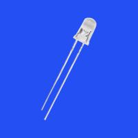 China 5mm 1.5Hz 1/6 Duty Cycle Orange Color 600-615nm 600-1200mcd Round Head Long LED Pins Flashing Light for sale