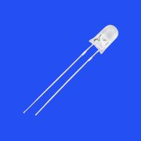 China 5mm 1.5Hz 12V 1/6 Duty Cycle Warm White Color 2700K 1500mcd Round Head Resistor Integrated Flashing LED for sale