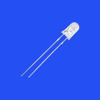 China 5mm 1.5Hz 12V 1/6 Duty Cycle Orange Color 600-615nm 600-1200mcd Round Head Resistor Integrated Flashing LED for sale