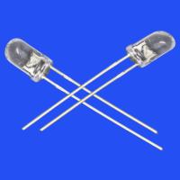 China 5mm 6.8Hz 1/6 Duty Cycle White Color 8000K 4000mcd Round Clear Lens Strobe Flashing LED Diode for sale