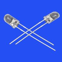 China 5mm 6.8Hz 1/6 Duty Cycle Yellow Color 590nm 1000mcd Round Clear Lens Strobe Flashing LED Diode for sale