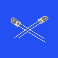 China 5mm 12Hz 1/6 Duty Cycle Red Color 630nm 2000mcd Round Clear Lens Strobe Flashing LED Diode for sale