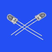 China 5mm 12Hz 1/6 Duty Cycle Green Color 520nm 7000mcd Round Clear Lens Strobe Flashing LED Diode for sale