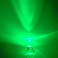 China 5mm Green Color 515-525nm 5000-7000mcd Round Clear Lens Candle Flickering Flashing LED Diode for sale