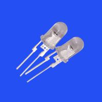 China 0.5W 5mm Red Color 620-630nm Clear Lens Short Pins With Heat Sink For illumination for sale